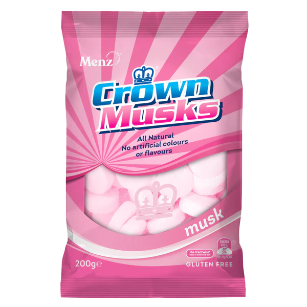 Musk Lollies | Pink & Sweet Sweets - Urban Rain Australia – UrbanRain